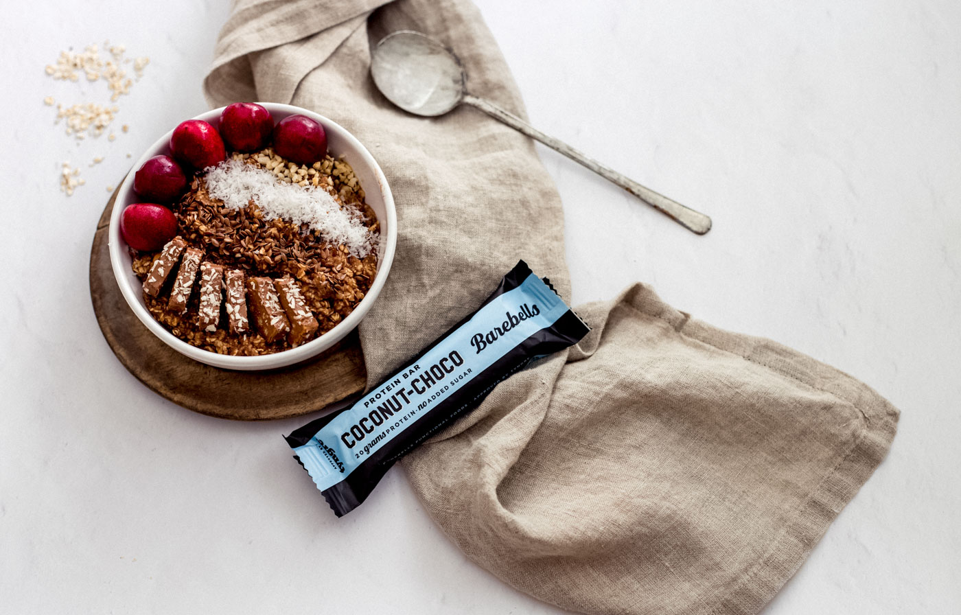 Barebells Nutella Porridge | Justanotherfoodiegram